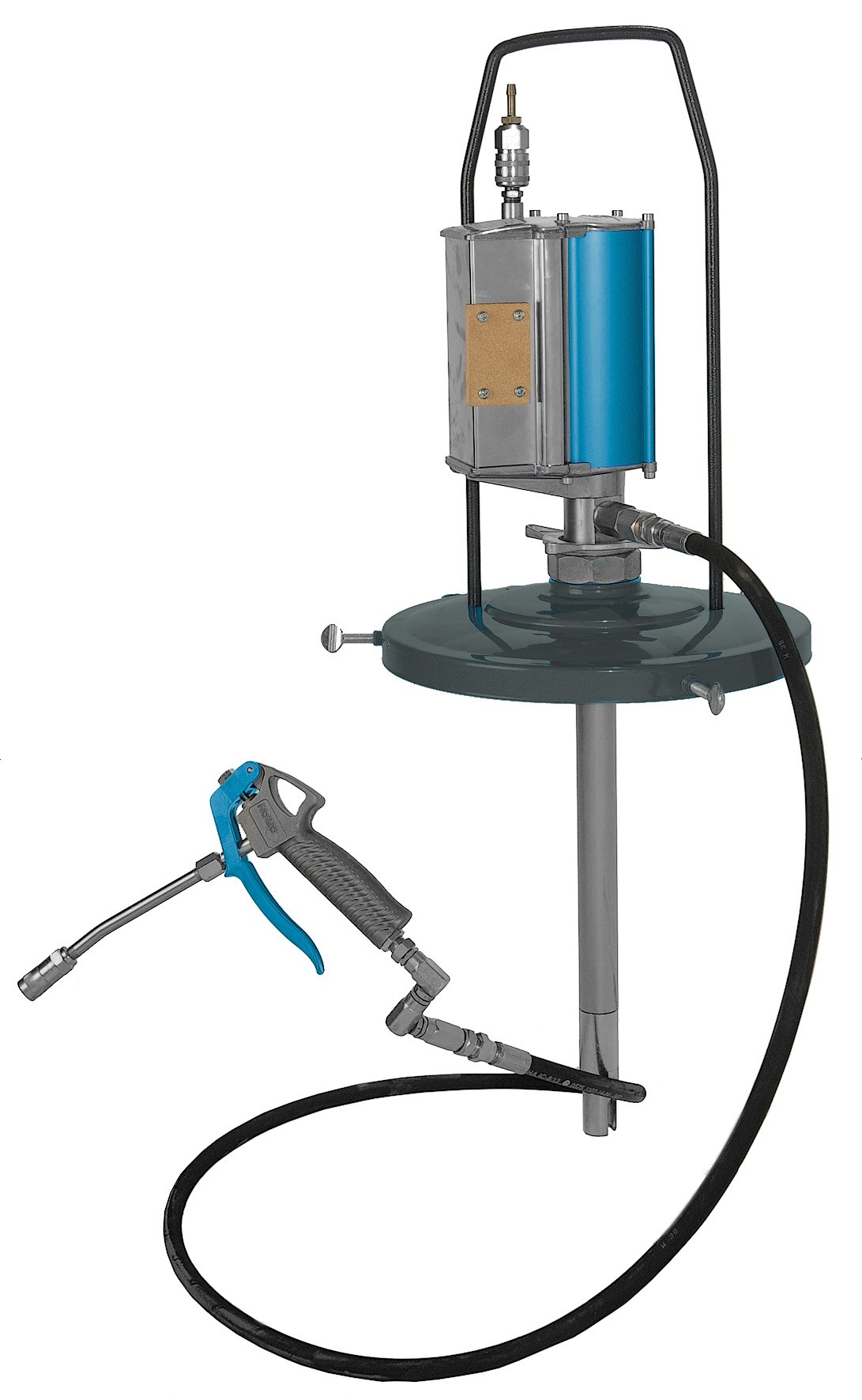 Portable grease pump for 12-20 kg drums - Alentec & Orion AB