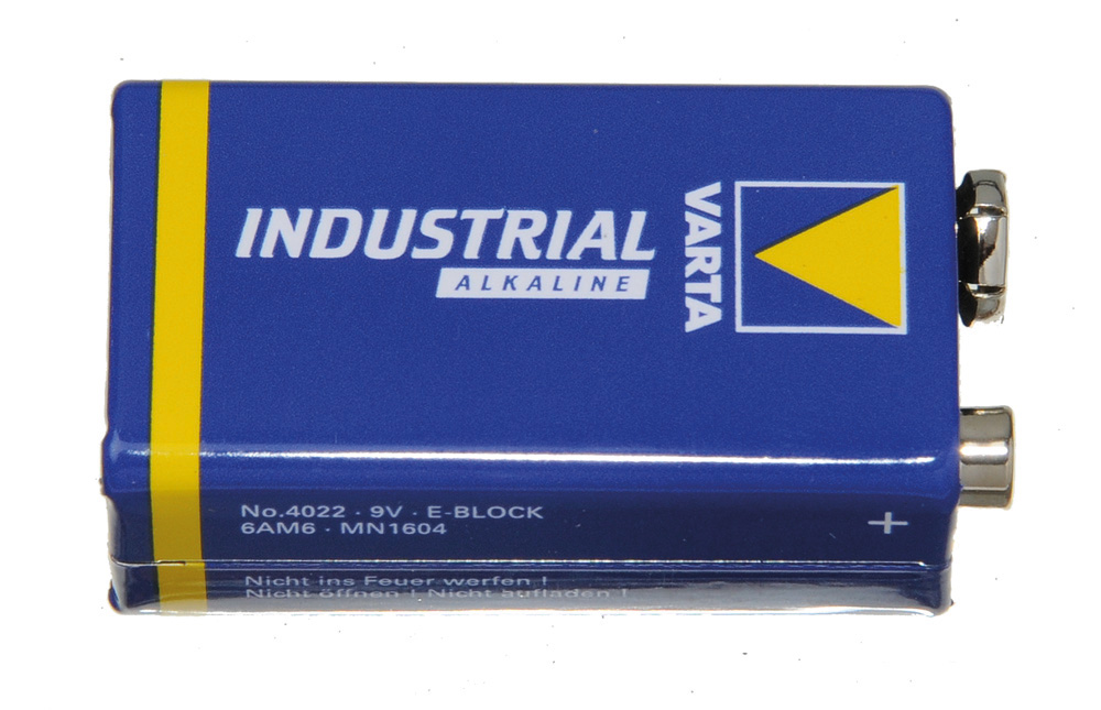Batterij 9V (alkaline), type 6LR61 - Alentec & Orion AB