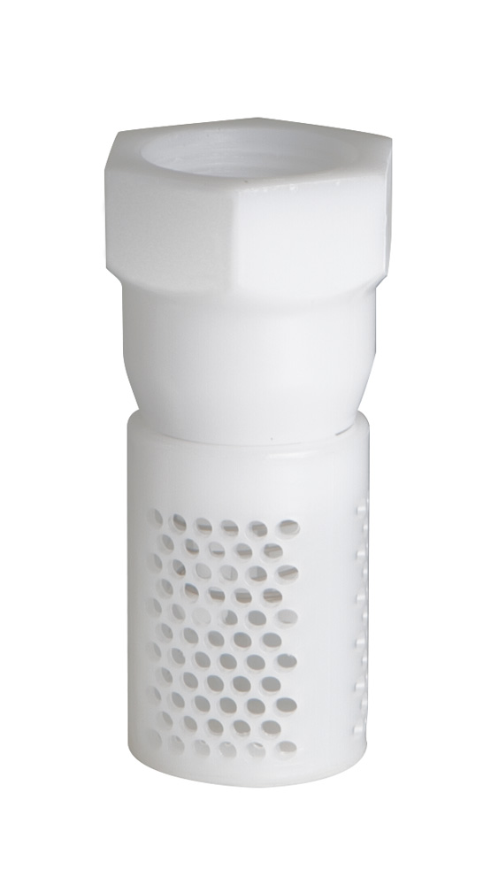 Foot valve with strainer G1"(f) Plastic - Alentec & Orion AB
