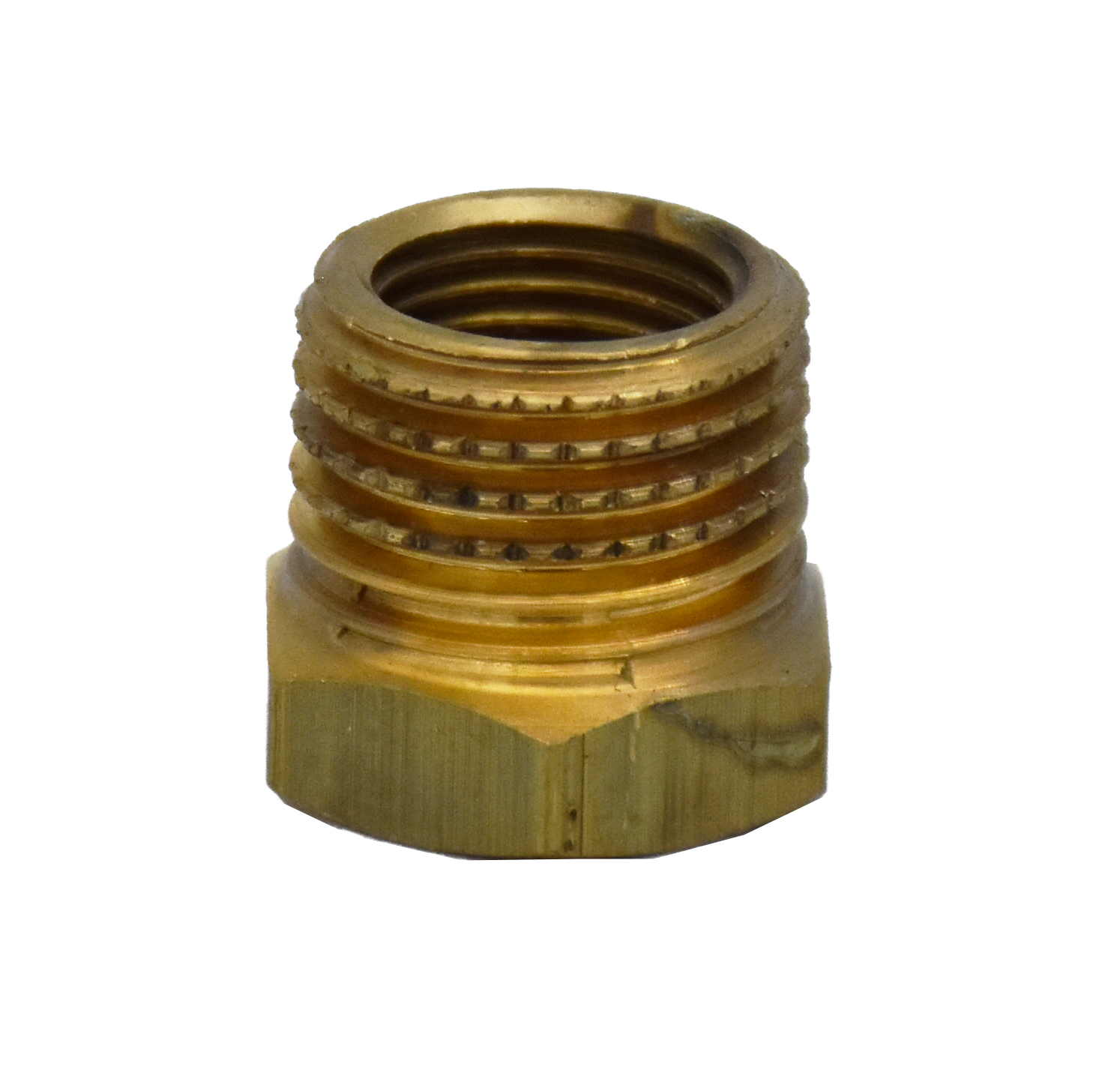 Bussning mässing 1/8" - 1/4" Inv-Utv (G) - Alentec & Orion AB